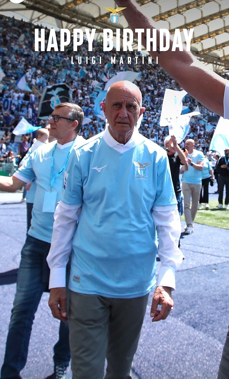 Buon compleanno Luigi Martini: l'ex Lazio festeggia 70 anni