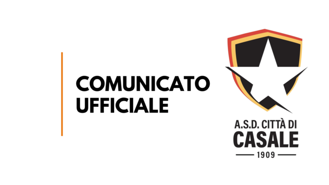 CLAUDIO PEROTTI ALLA GUIDA DELL'ASD CITTA' DI CASALE