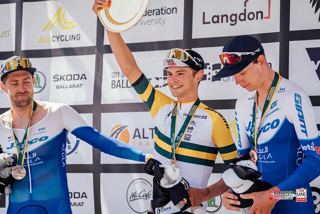 Jay Vine nuovo campione australiano a cronometro